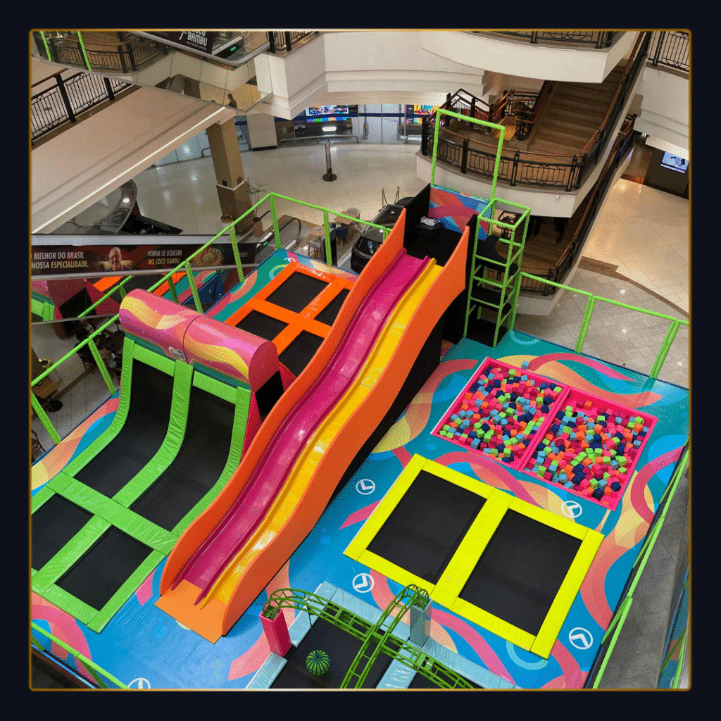 Arena Trampolim é A Nova Atração De Férias Do Villa Romana Shopping ...